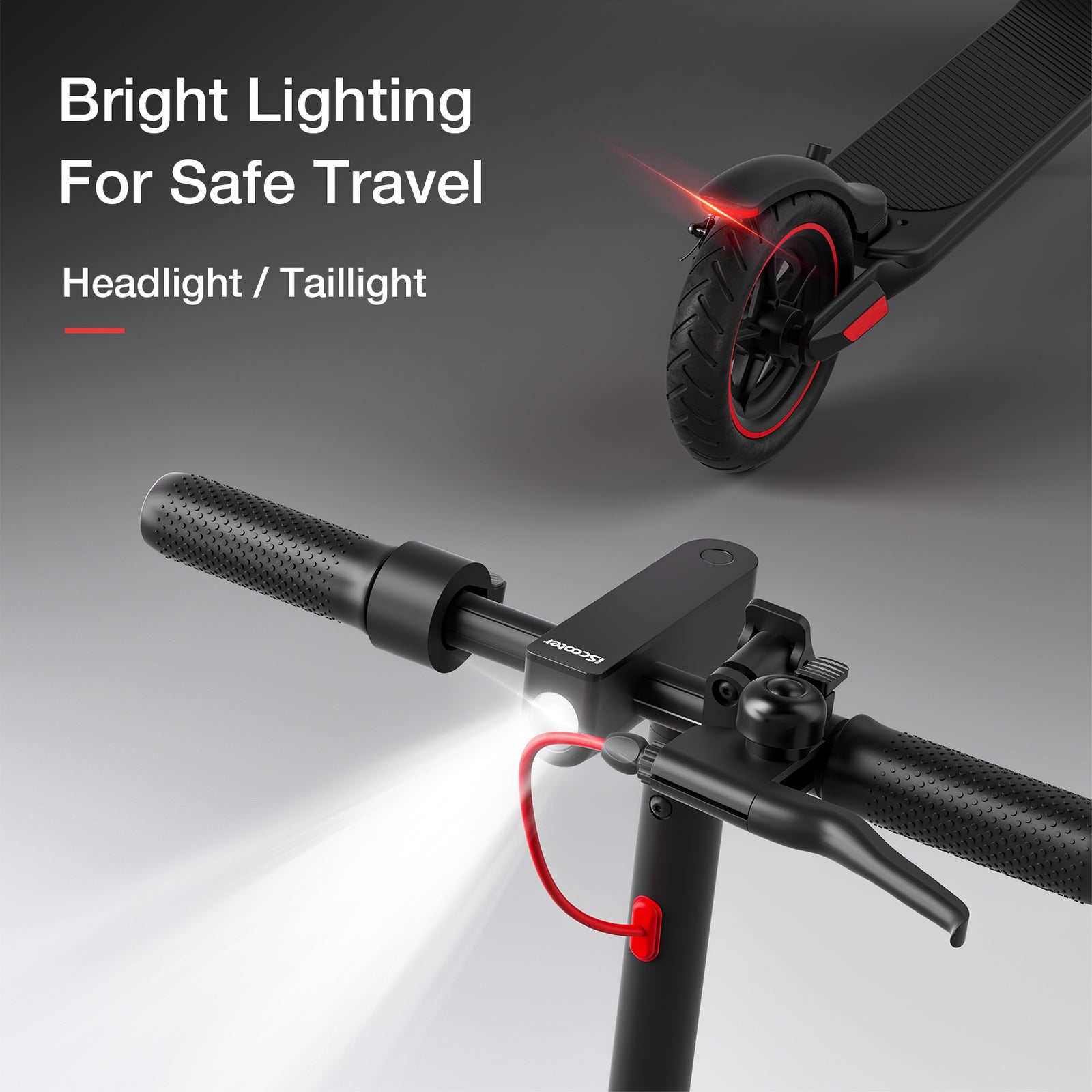 iScooter i8M Electric Scooter 15 Miles Long Range, 19 MPH Top Speed