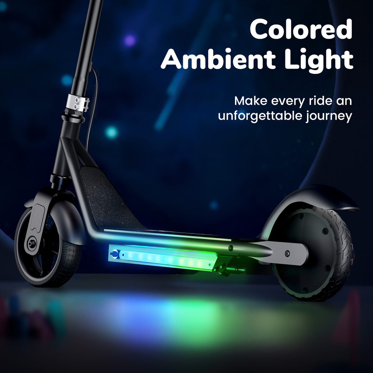 iScooter iK3 Electric Scooter, 150W Motor, LED Display for Kids Ages 6