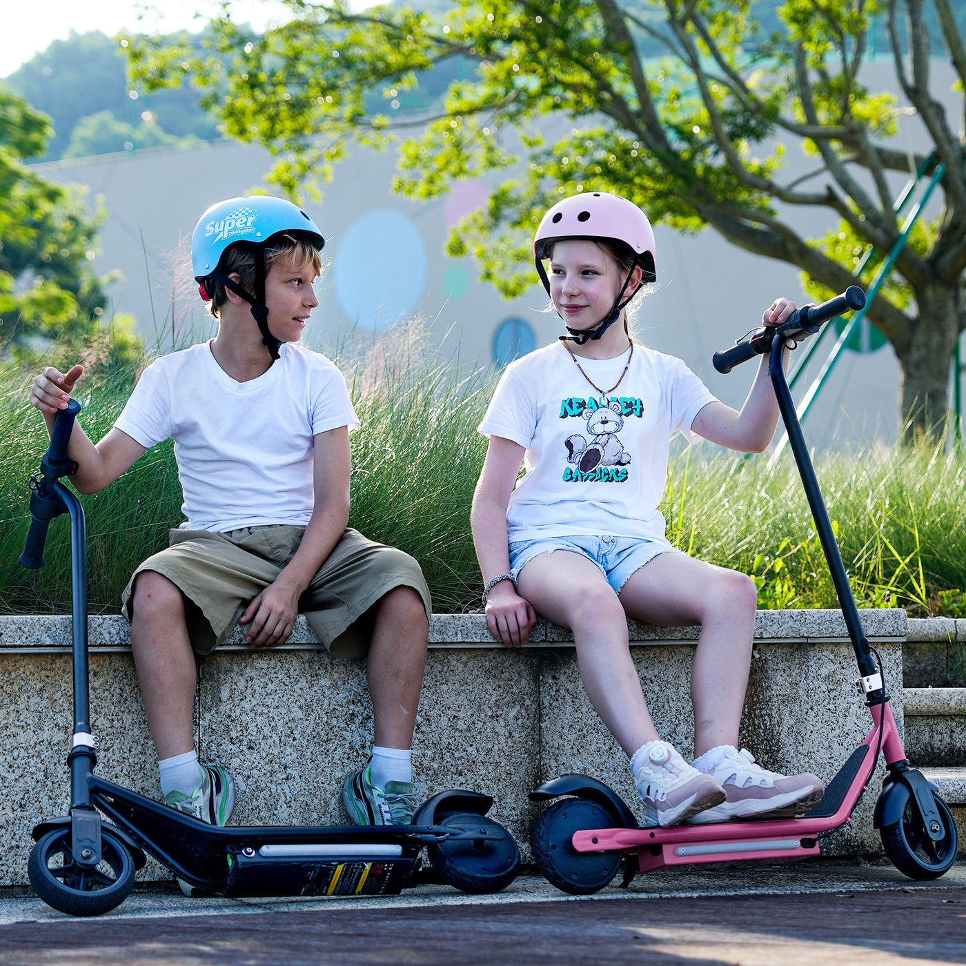 iScooter iK3 Electric Scooter, 150W Motor, LED Display for Kids Ages 6